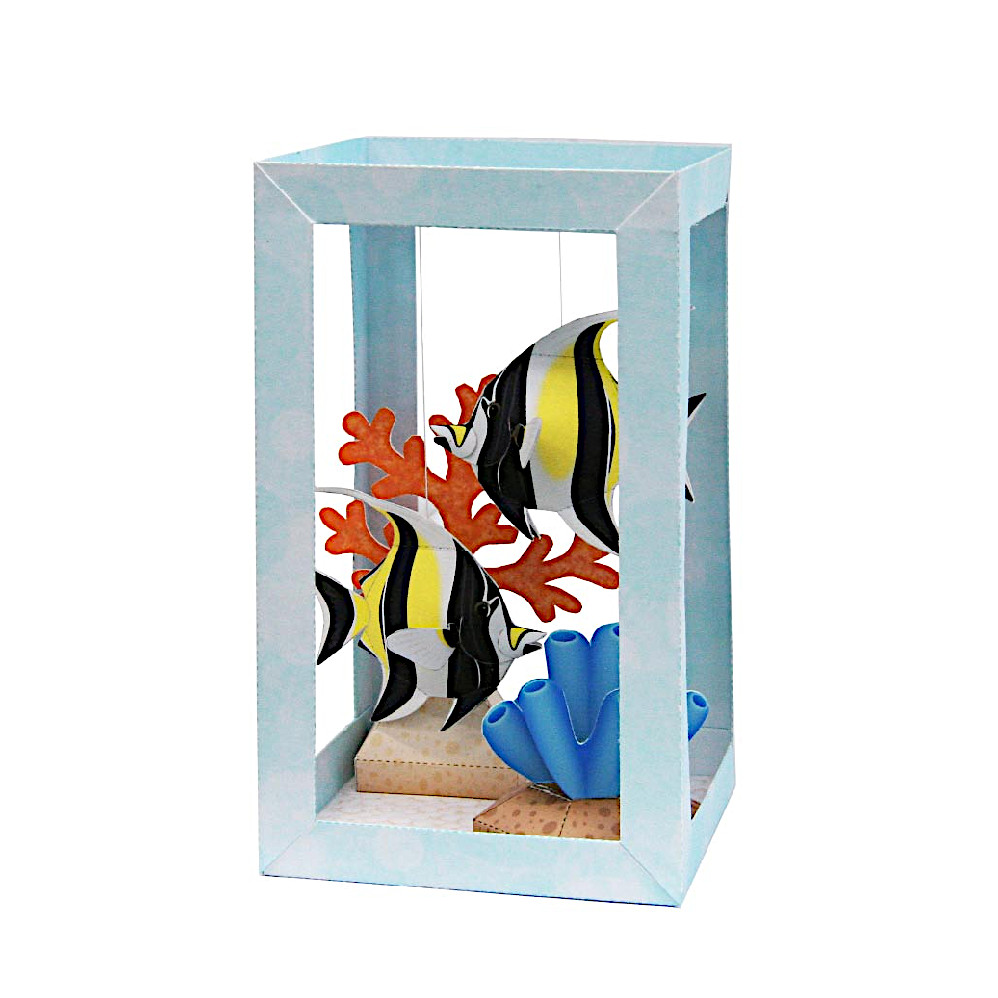 8 Paper Diorama Aquariums To Ace Your School Project - Aubrys Crafts
